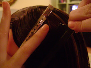 The Pink Retro Powder Room: Finger Wave How To