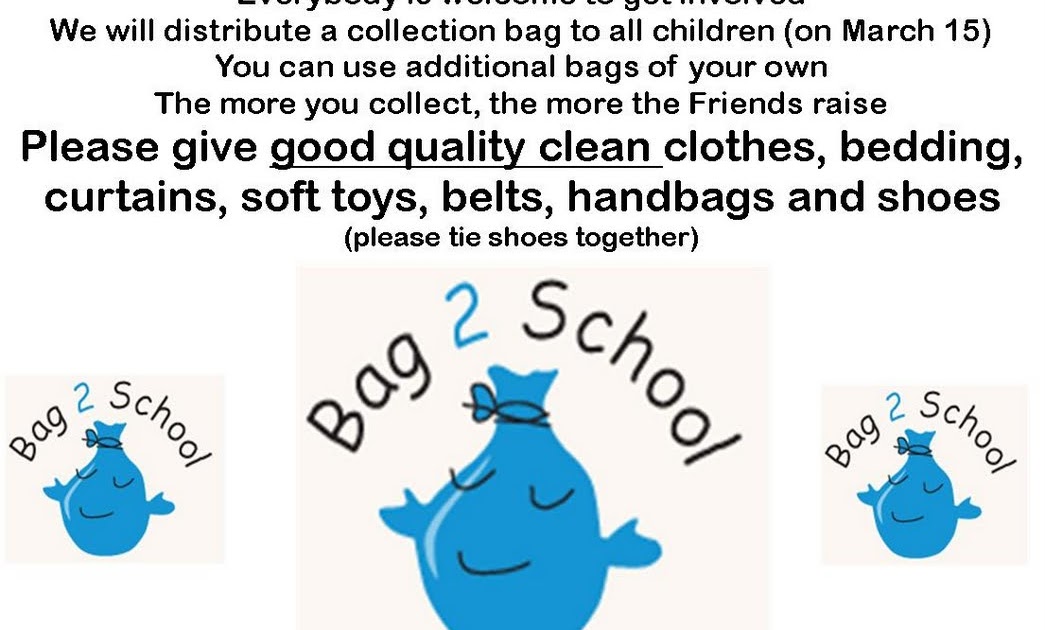 Hitcham's Blog: Bag2School