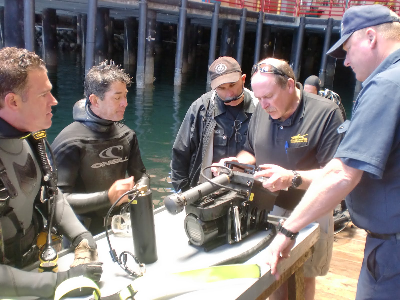 LAFD- Dive Search and Rescue Team: Dive Team Looks at New Equipment