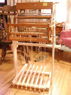 Daisy Hill Weaving Studio: Table Loom Stand About Ready to Test