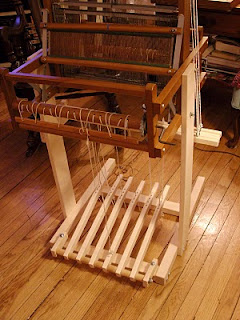 Daisy Hill Weaving Studio: Table Loom Stand About Ready to Test