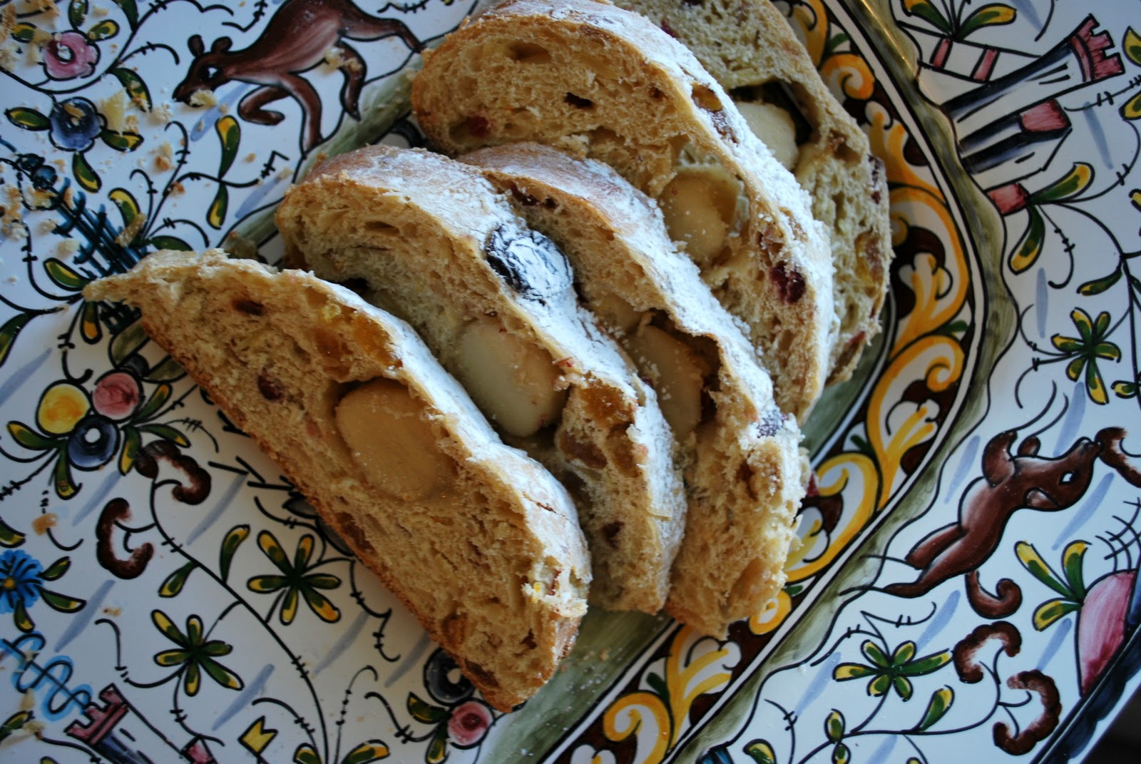 Belle of the Kitchen: One Down...Christmas Stollen makes Good Study Food
