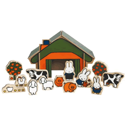 Madhouse Family Reviews: Miffy Wooden Farm Playset