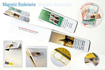 Handmade Delight: Magnetic Bookmarks