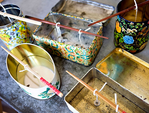 De Poederdoos: DIY: Kaarsen in blik