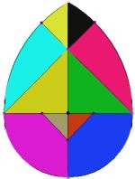MatheusMáthica: Tangram oval.