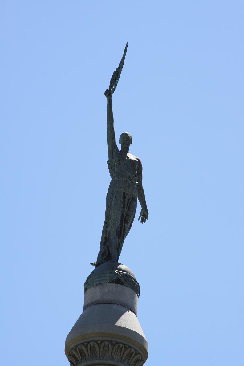 Michigan Exposures: Civil War Monument in Michigan City