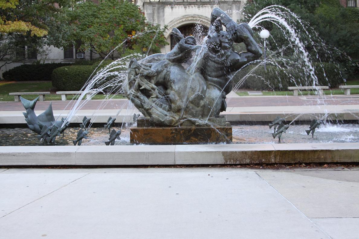 Michigan Exposures: The Triton Fountain