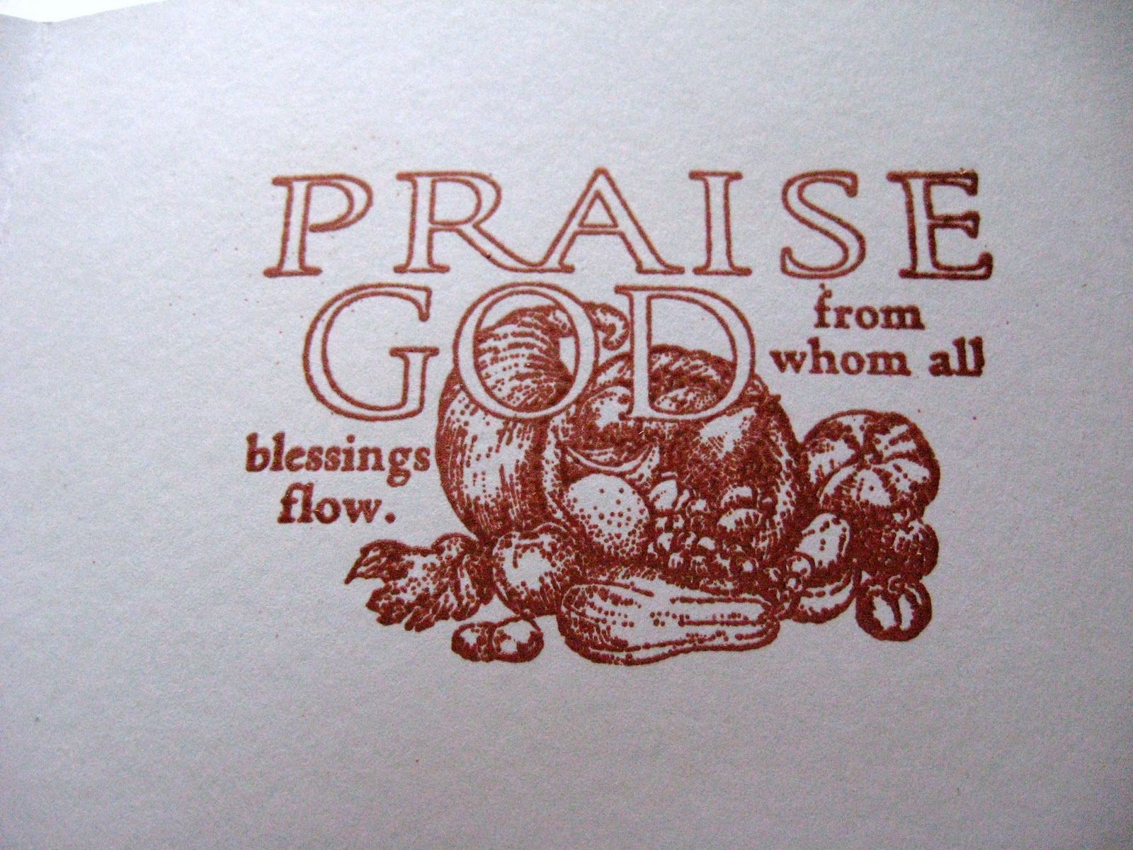 Stamping with Grandma Lee: Thanksgiving Cross