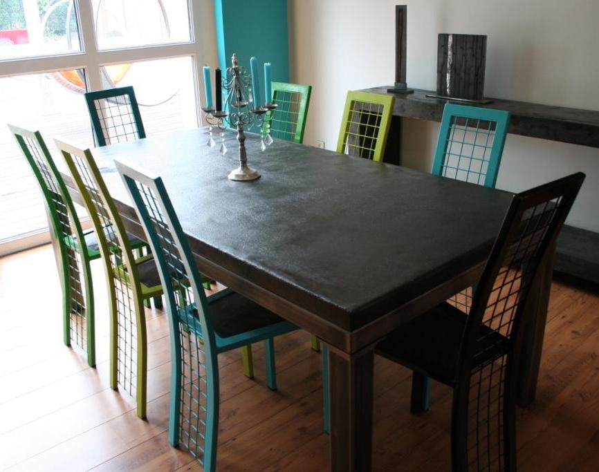 TABLE BETON.COM: Table de salle à manger béton