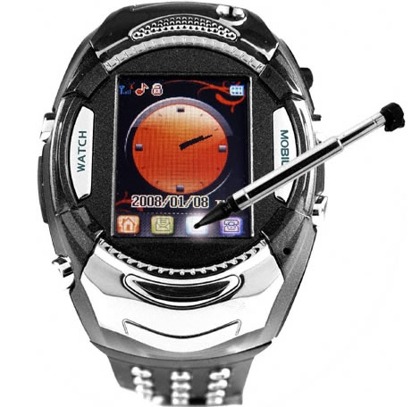 Letest watch: Mobile Phone Watch with Backlit Keypad Strap