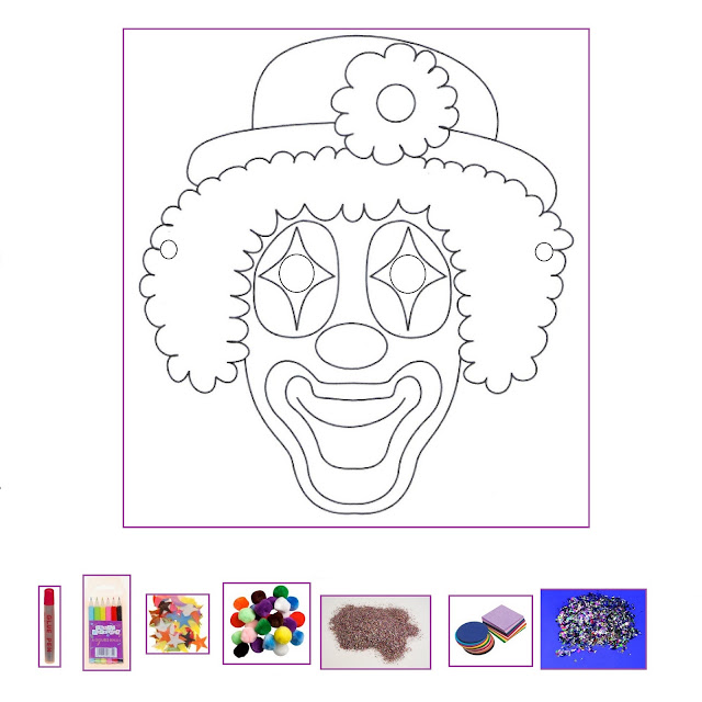 Creation Station: Clown Mask