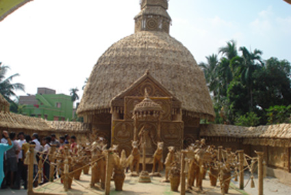 Jagadhatripuja`s picture ,Rishra (collection from S.Datta)