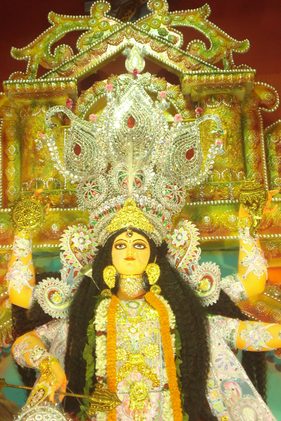 Jagadhatripuja`s picture ,Rishra (collection from S.Datta)