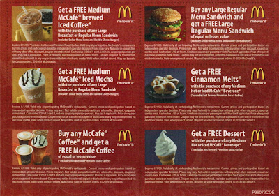 Free Coupons Online: McDonalds Specials Coupons Mc Coupons