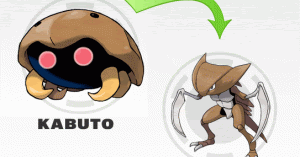 Pokemon Evolução: Evolução Kabuto
