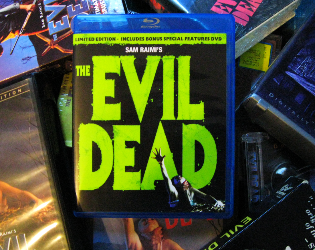Basement of Ghoulish Decadence: Finally, THE EVIL DEAD comes home...