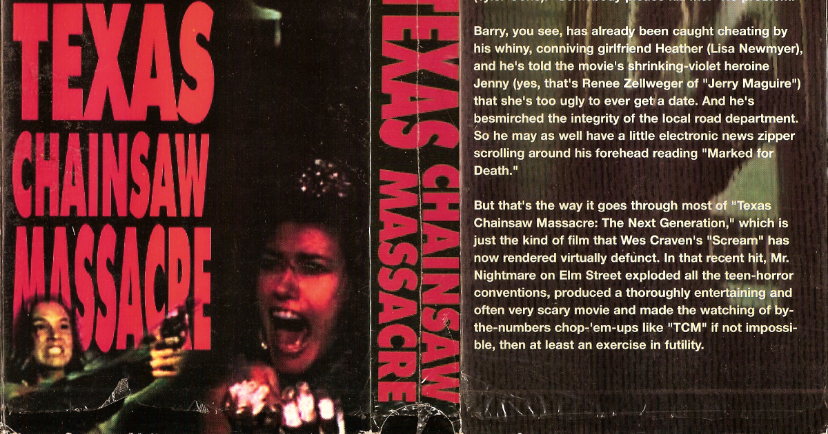Basement of Ghoulish Decadence: The Return of the Texas Chainsaw ...