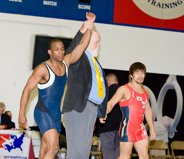 wrestling world: dave schultz open by larry slater