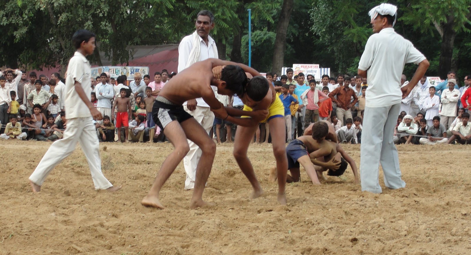 KUSHTI कुश्ती - Traditional Indian Wrestling: Kushti Dangal at Chahyaca ...