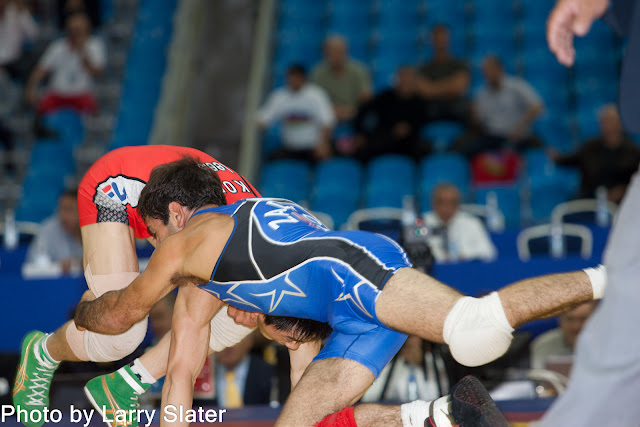 wrestling world: World Championship - freestyle by Larry Slater