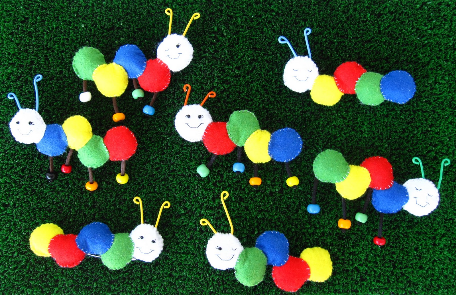 Drei diseño handmade: Gusanitos