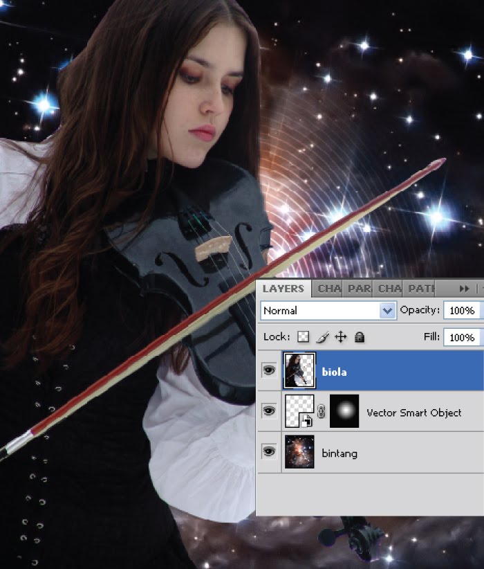 Komposisi Gambar Sederhana untuk Membuat Karya Digital di Photoshop