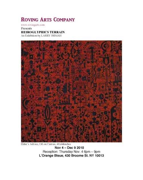 alligator legs: hieroglyphics terrain // larry isimah