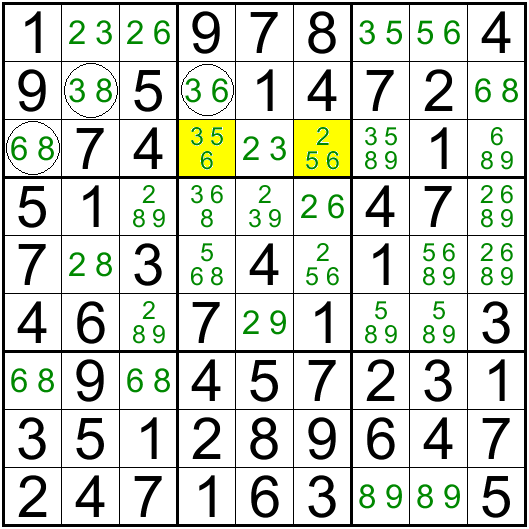 Sudoku Mania XY Wing sudoku-mania-xy-wing