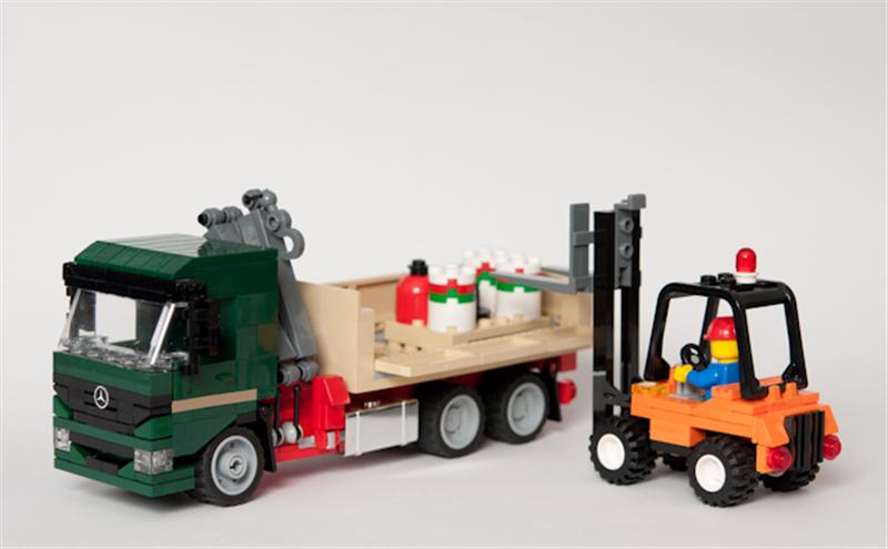 Town Truck Brick!: Desafio Máquinas e Caminhões - Thomas Selander!