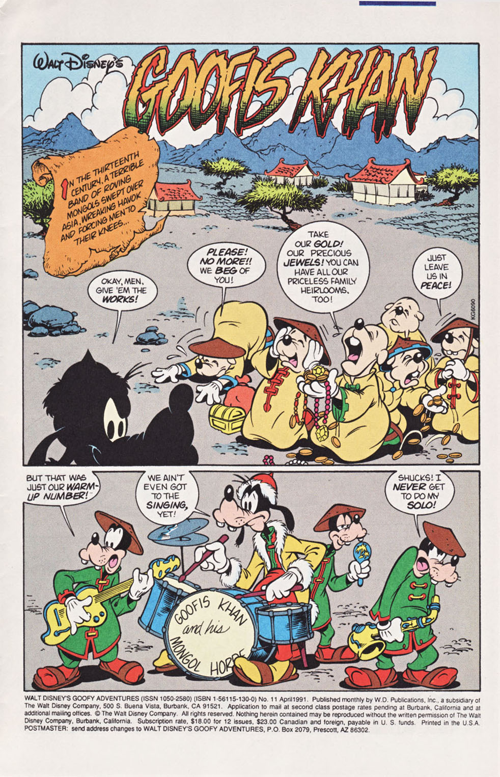 Read online Walt Disney's Goofy Adventures comic - Issue #11