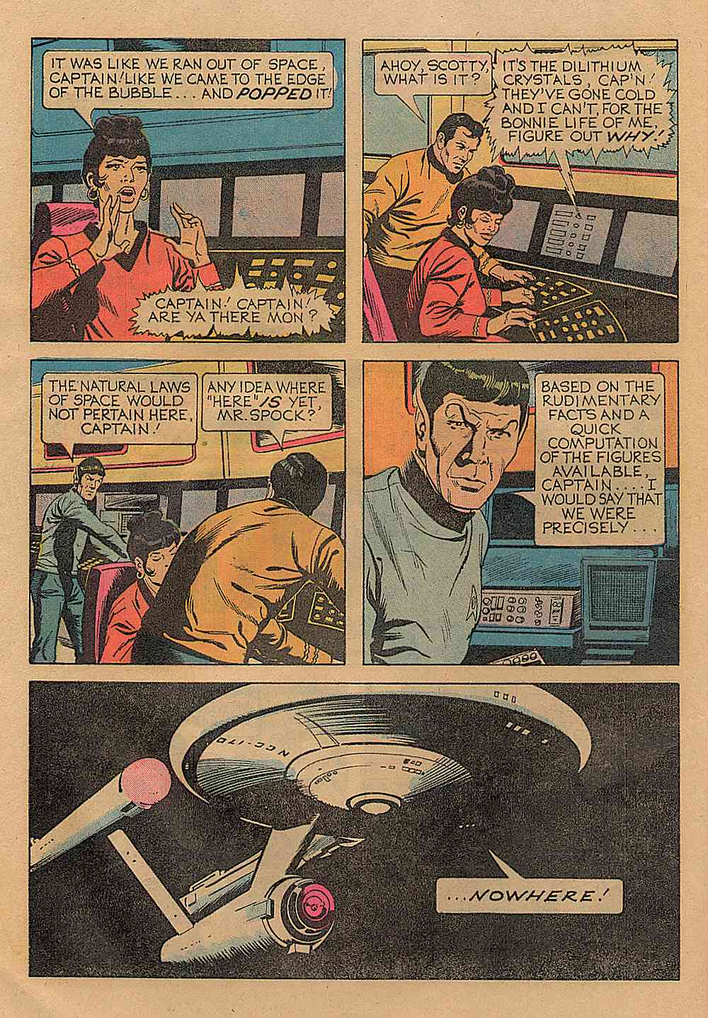 The Warrior's Comic Book Den: Star Trek #33: "The Choice"