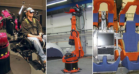 LinkNotes: Robot Arm F1 Ferrari Simulator