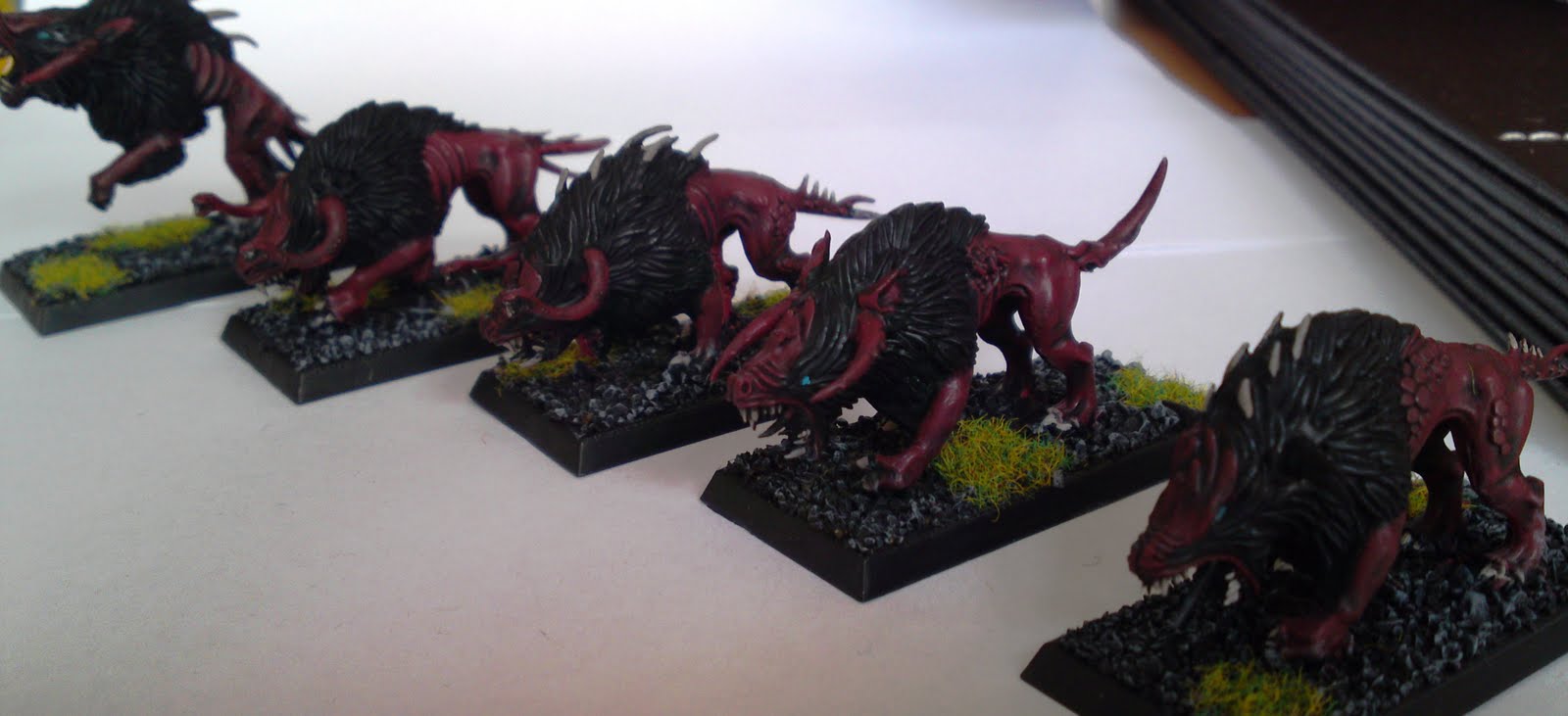 Manchester Area Wargames Society 40k: [Daemons] Khorne Daemon Army Showcase