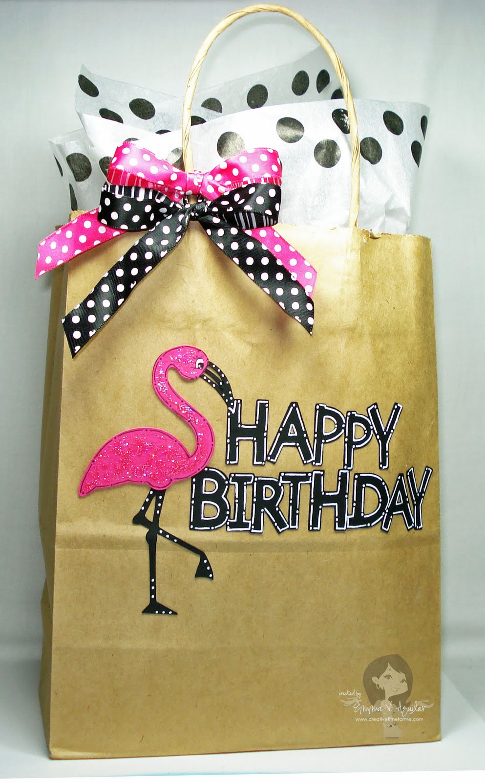 My Creative Time: Gift Bag with Matching Card Set!