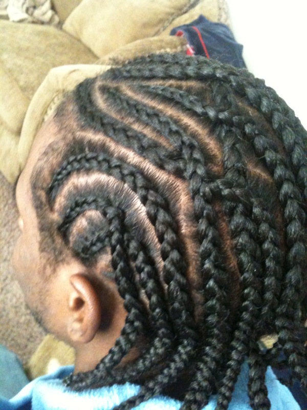 Cornrows Braids Extensions: Mens Cornrows