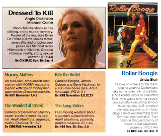 CineCraze: HBO/Cinemax Guide - November, 1981