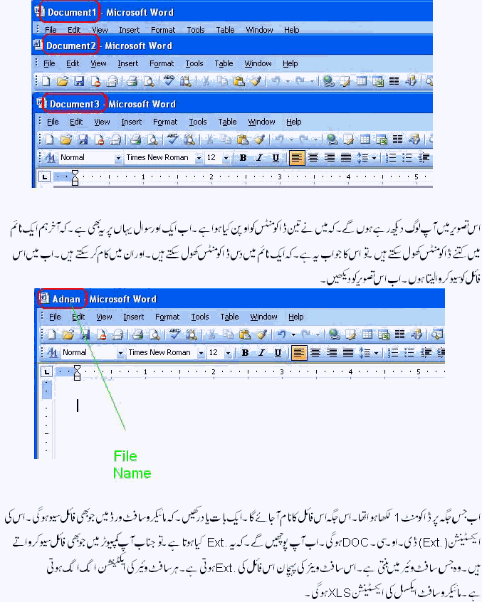Learn Computer In Urdu Computer Courses In Urdu Microsoft Word Urdu Class 3