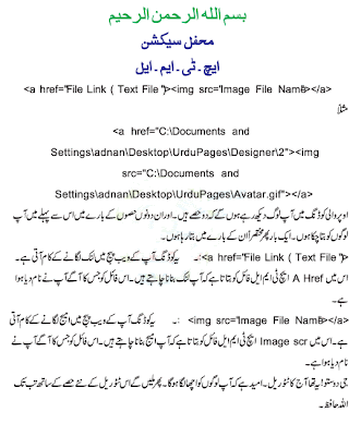 Learn Computer in Urdu, Computer Courses in Urdu: HTML Tutorial in Urdu ...