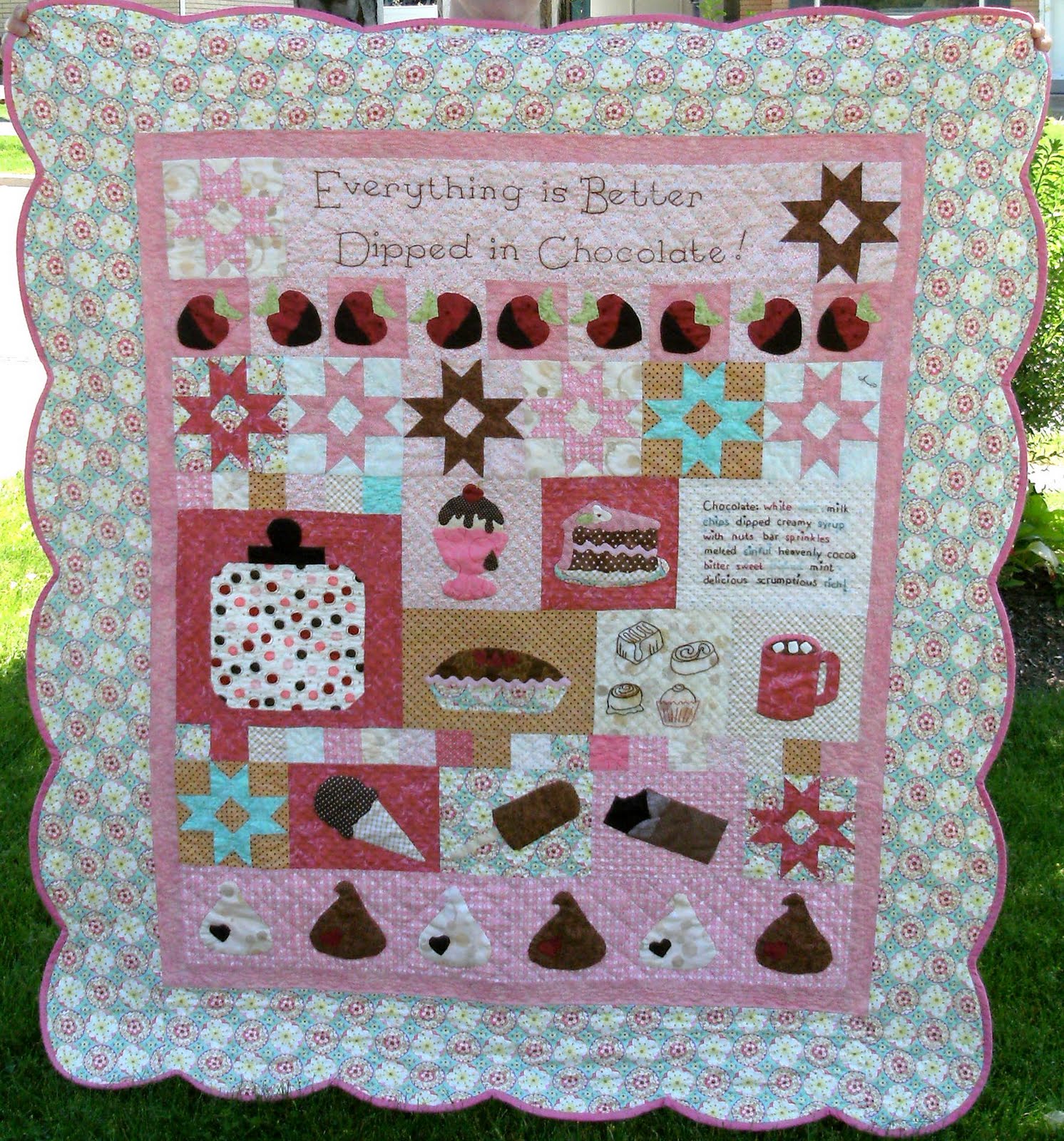 QuiltingMelodies: One More Chocolate Quilt