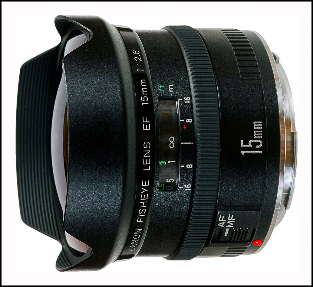 Man Behind Lens: Canon EF 15mm f/2.8 Fisheye