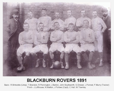 Retrato na Parede: BLACKBURN ROVERS CAMPEÃO DA F.A. CUP DE 1891