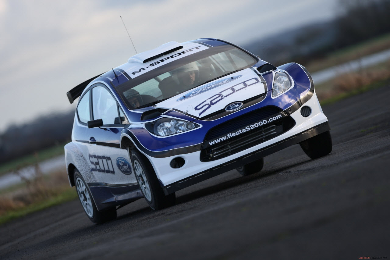 All new Ford Fiesta S2000 rally car unveiled