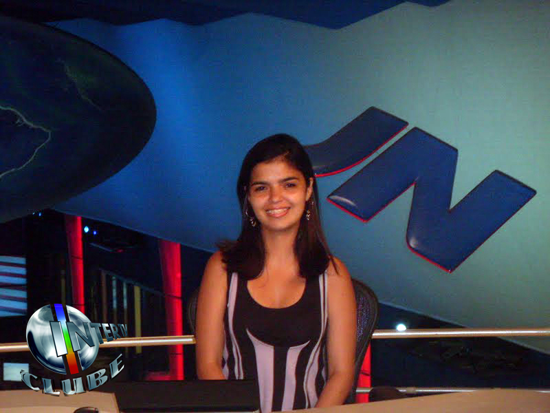 InterTV Clube: Fabiana Lima visitou a Globo Rio