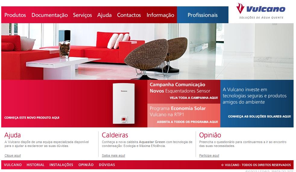 Em Directo: Tecnologia: Vulcano estreia novo site