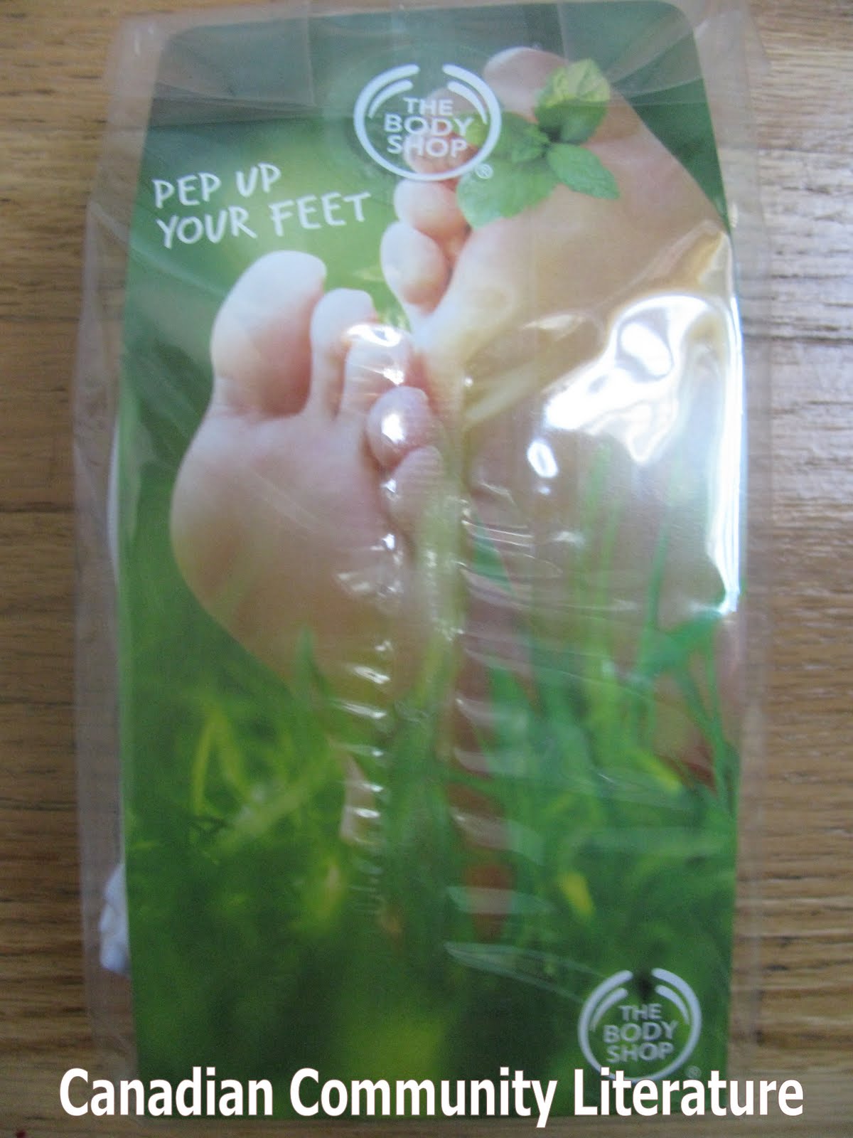 The Body Shop Peppermint Cooling Foot Lotion Package Review | Canadian ...
