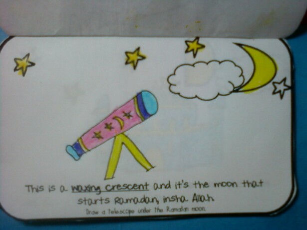 Under The Ramadan Moon Tot Book | Umm Abdul Basir's Creative Corner