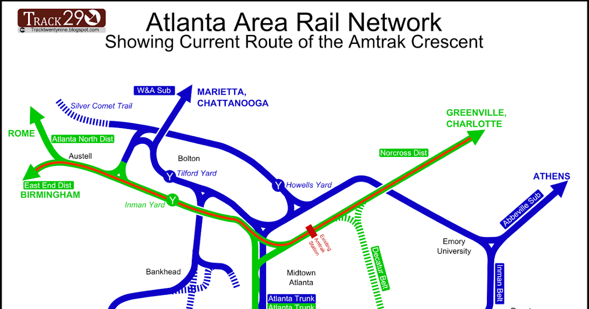 Track Twenty-Nine: Envisioning a New Rail Hub for Atlanta: Part I