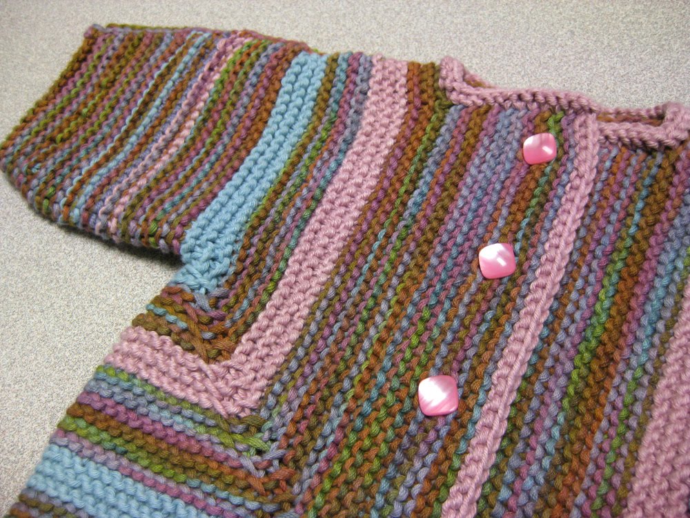 This Monkey Knits: EZ Baby Surprise Jacket is FINISHED!