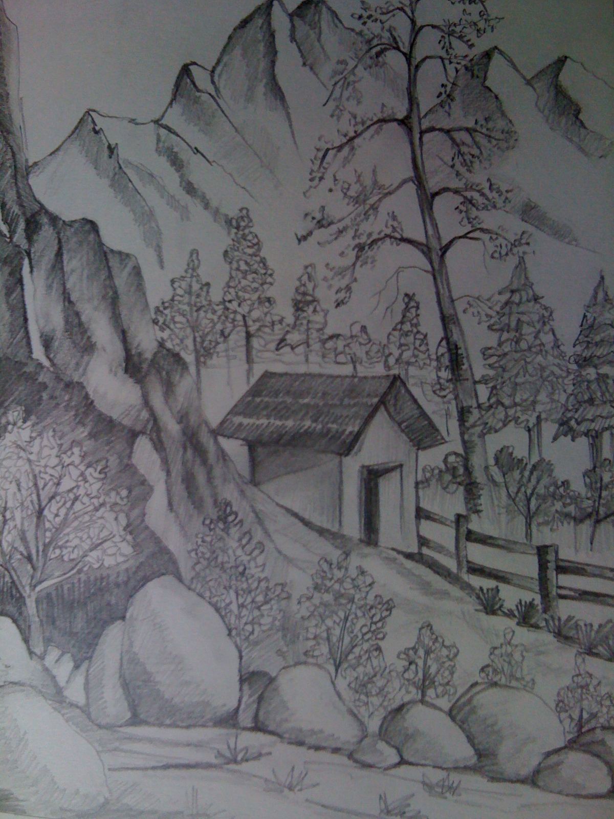 Creative By Default: Pencil sketching/shading